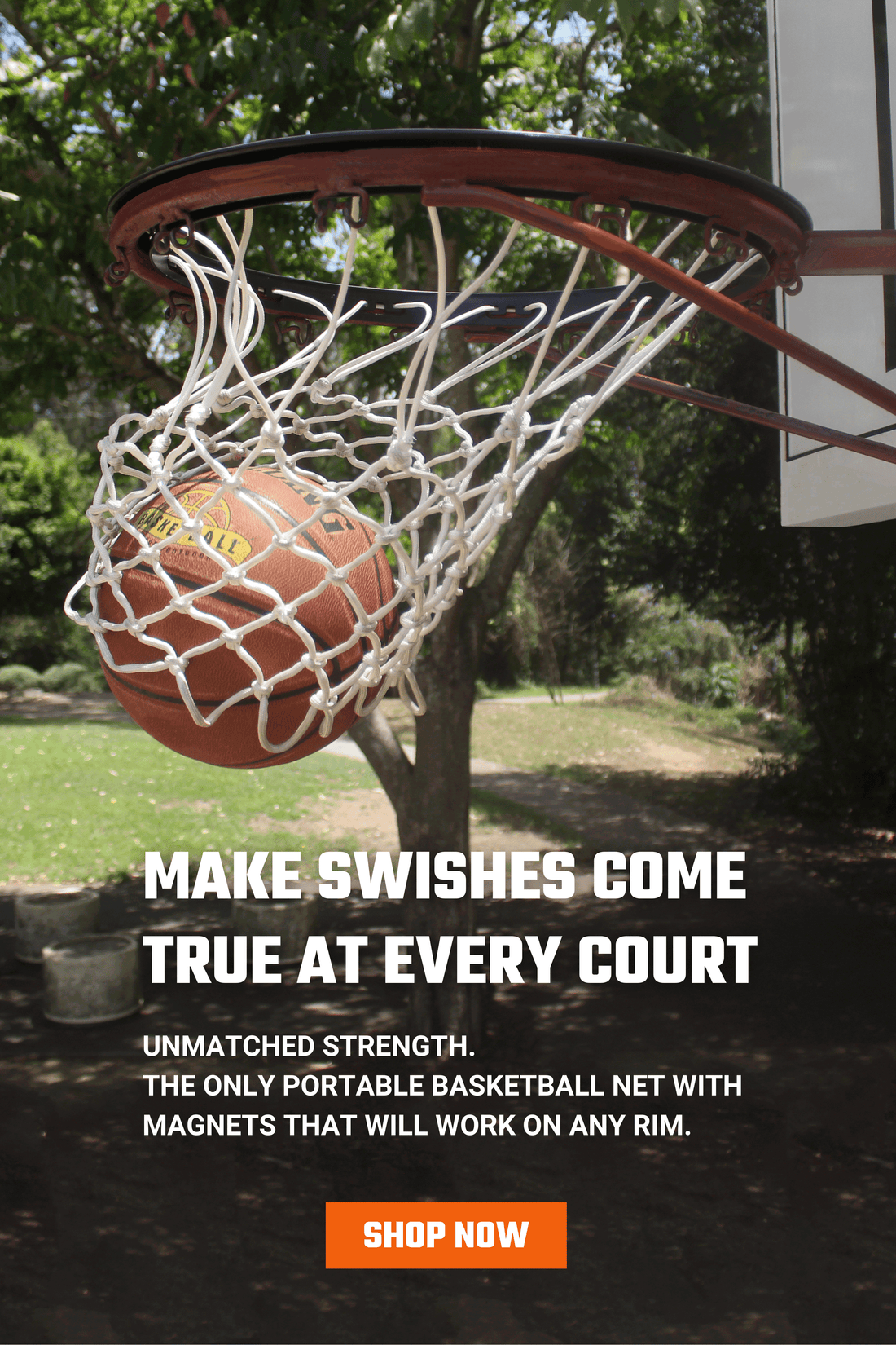 MagNet - World's first magnetic portable basketball net! – Hilo Sports